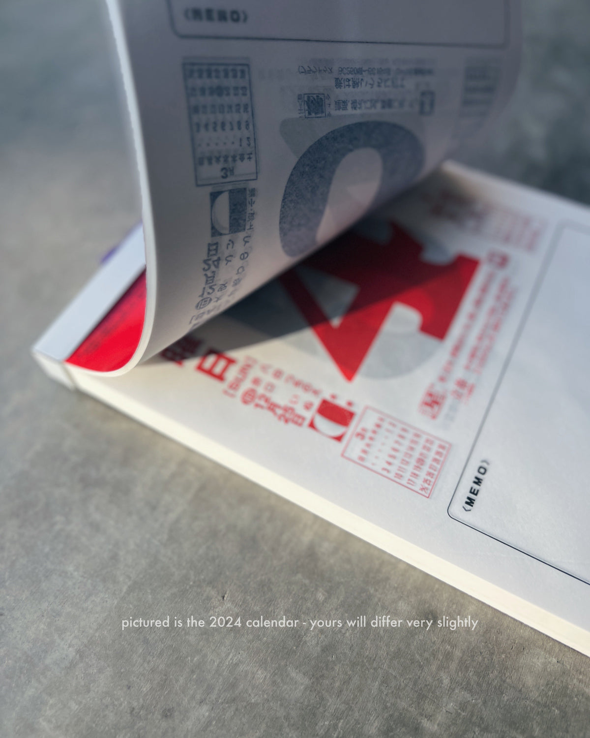 NK : japanese daily desk calendar 2025 | the maker