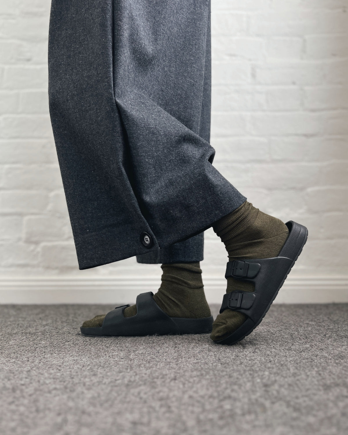 hakne : merino wool ribbed socks | the maker