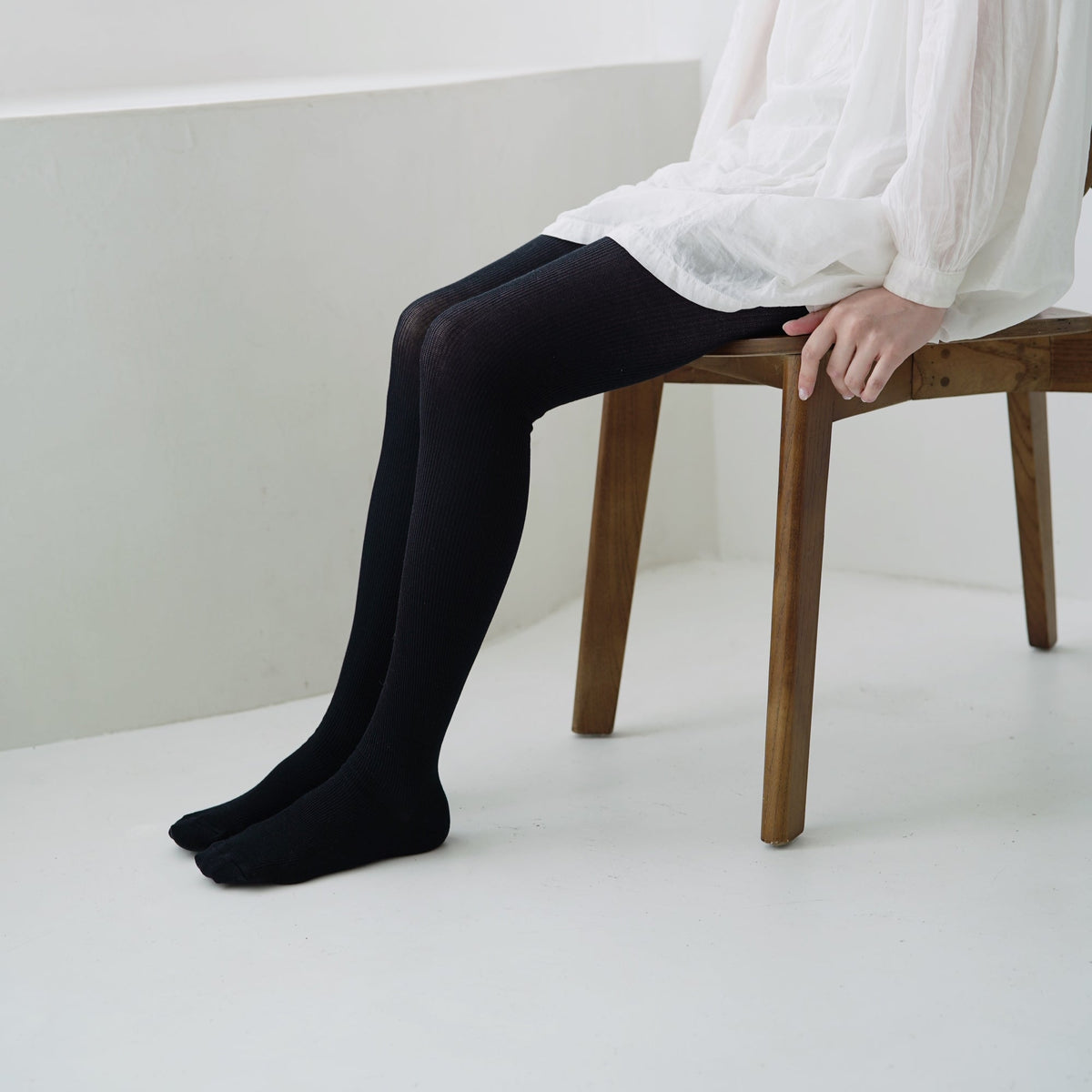 hakne : silk cotton ribbed tights | the maker hobart | the maker