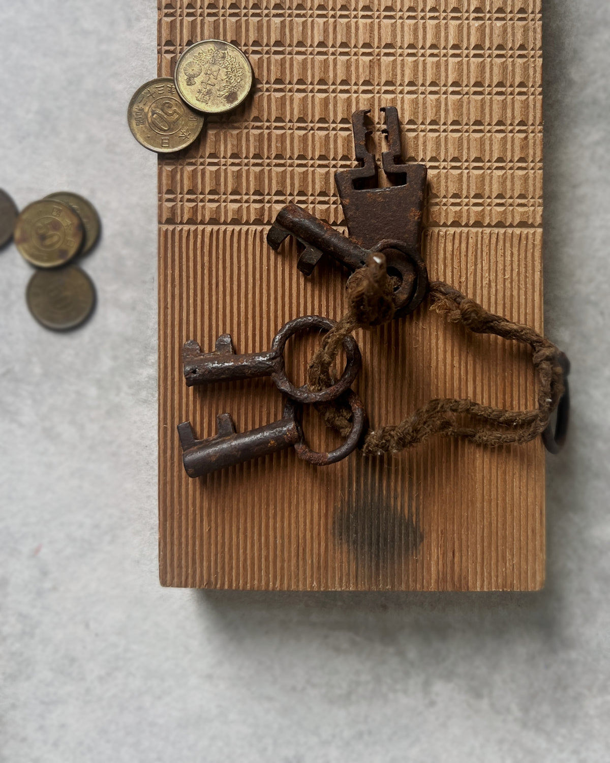 vintage key set | the maker
