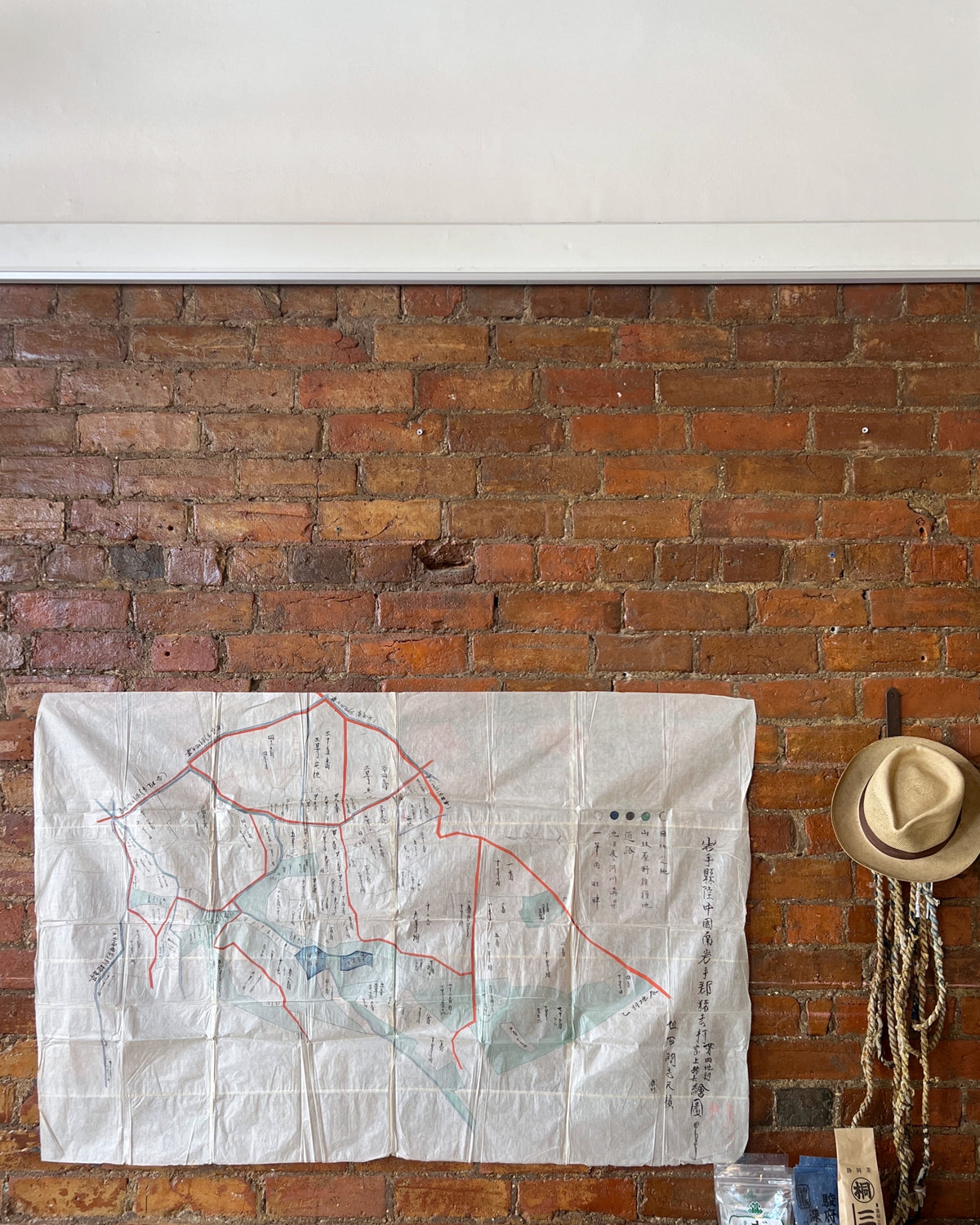 antique japanese map : ichi | the maker
