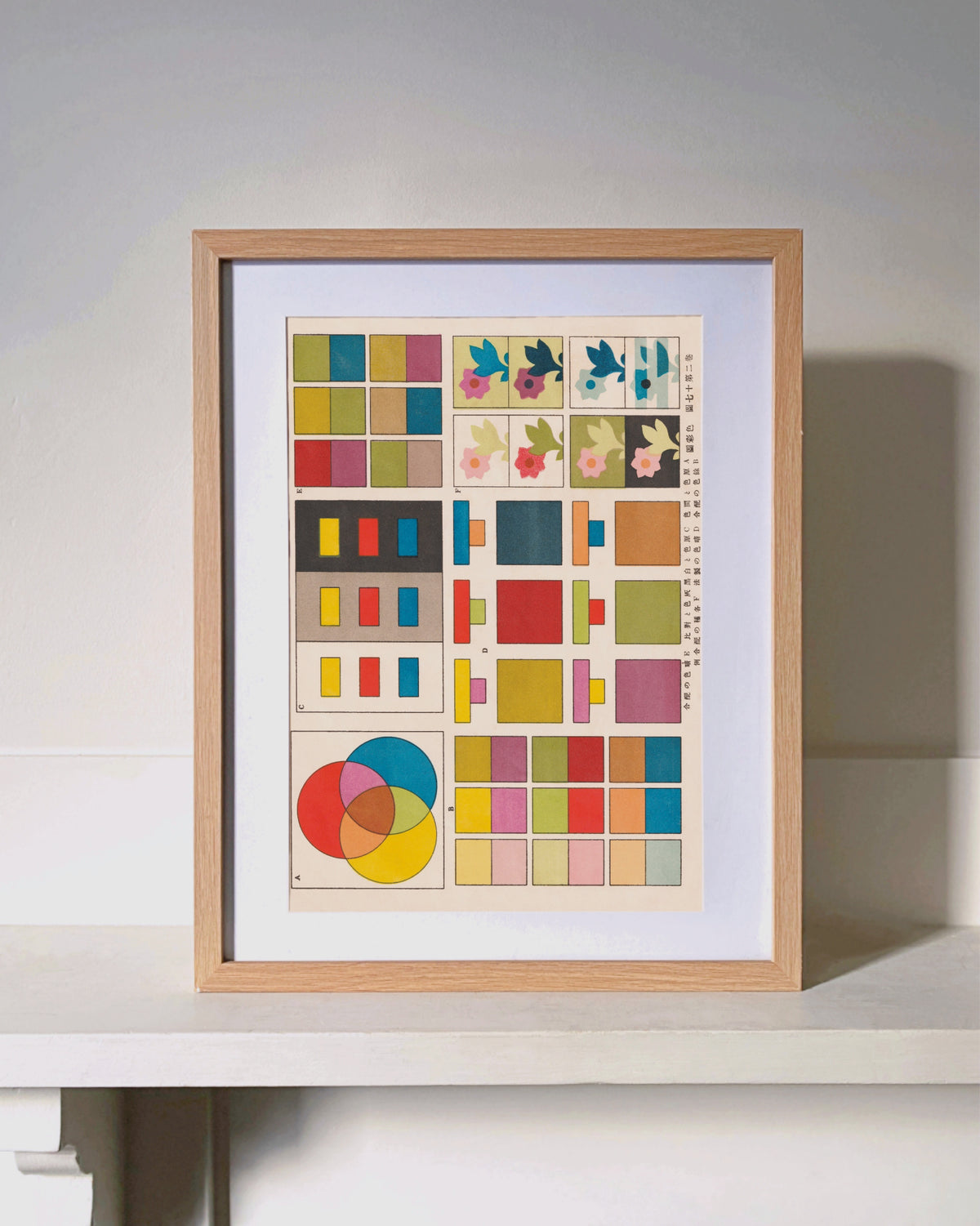 kiku print / A3 print : colour chart #2 | the maker