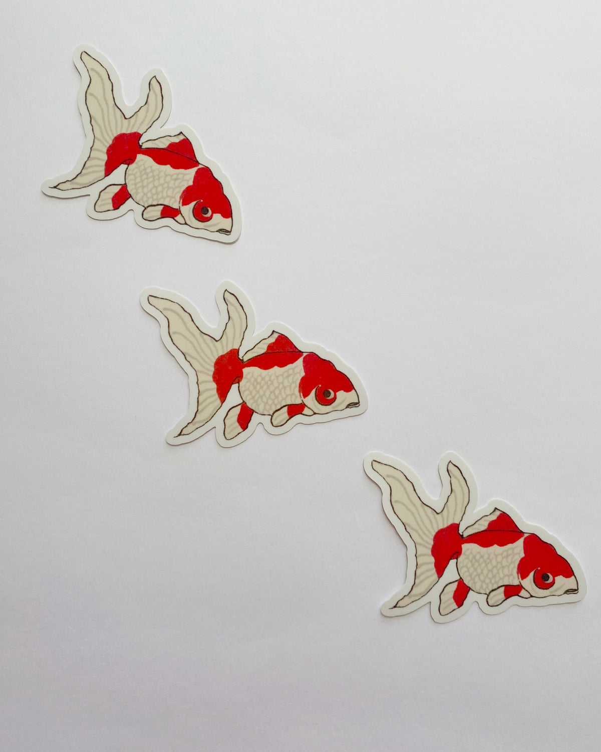 kiku print : vinyl sticker - kingyo | the maker