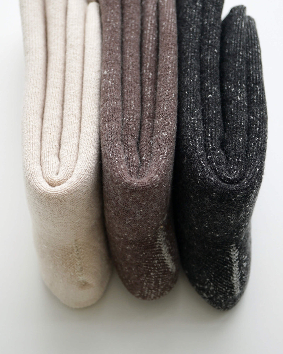 hakne : cotton-wool pile socks | the maker